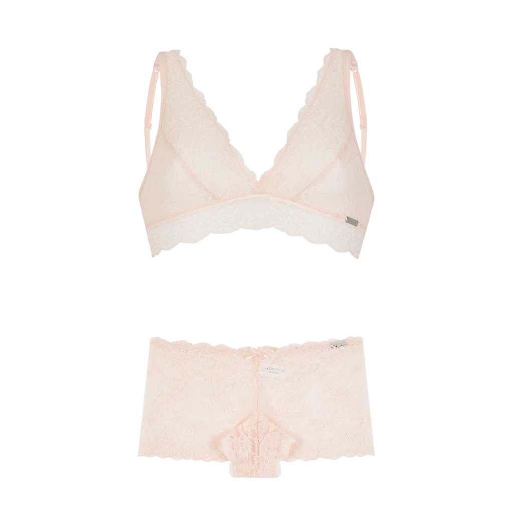 Roxie Bralette & Cheeky Set - Lush Pink - Io Sono